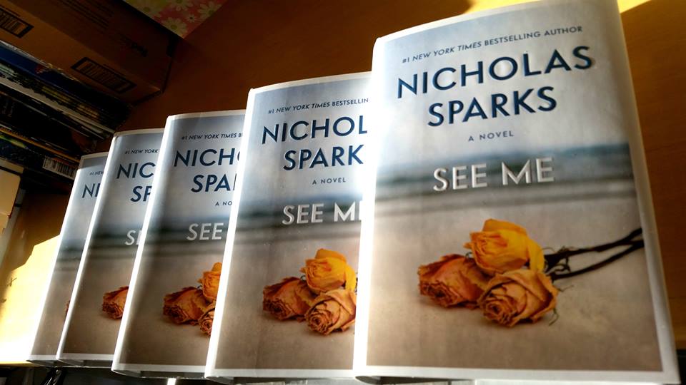 Nicholas Sparks With sincere gratitude, happy See Me release day!